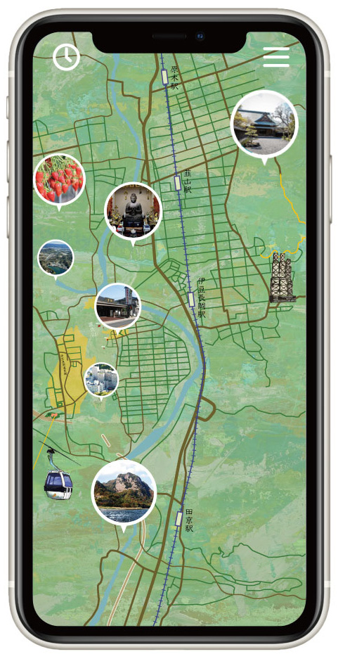 GEOMARKはこのマップサービスで、地域の魅力を最大限に伝えていきます。